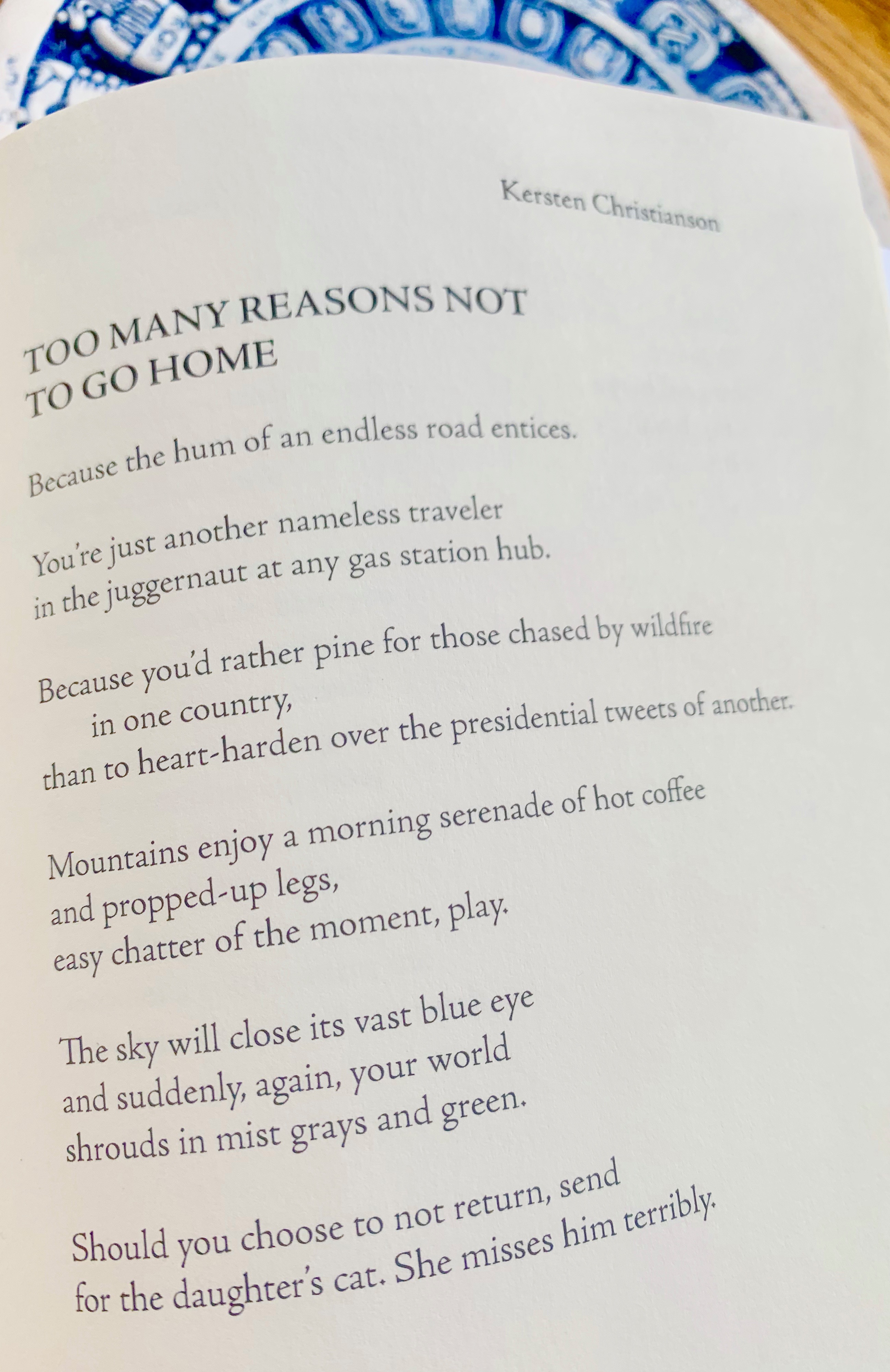 Coffee Poems – Kersten Christianson, Poet